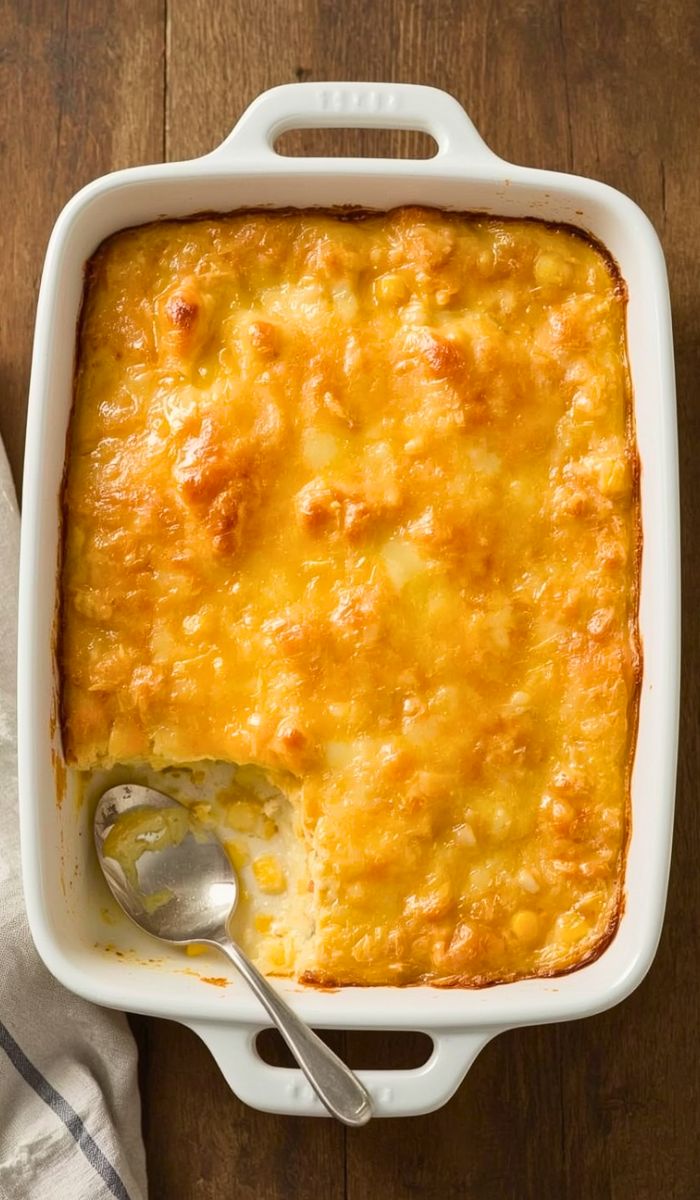 Cracker Barrel Corn Casserole Recipe - Bite Dive