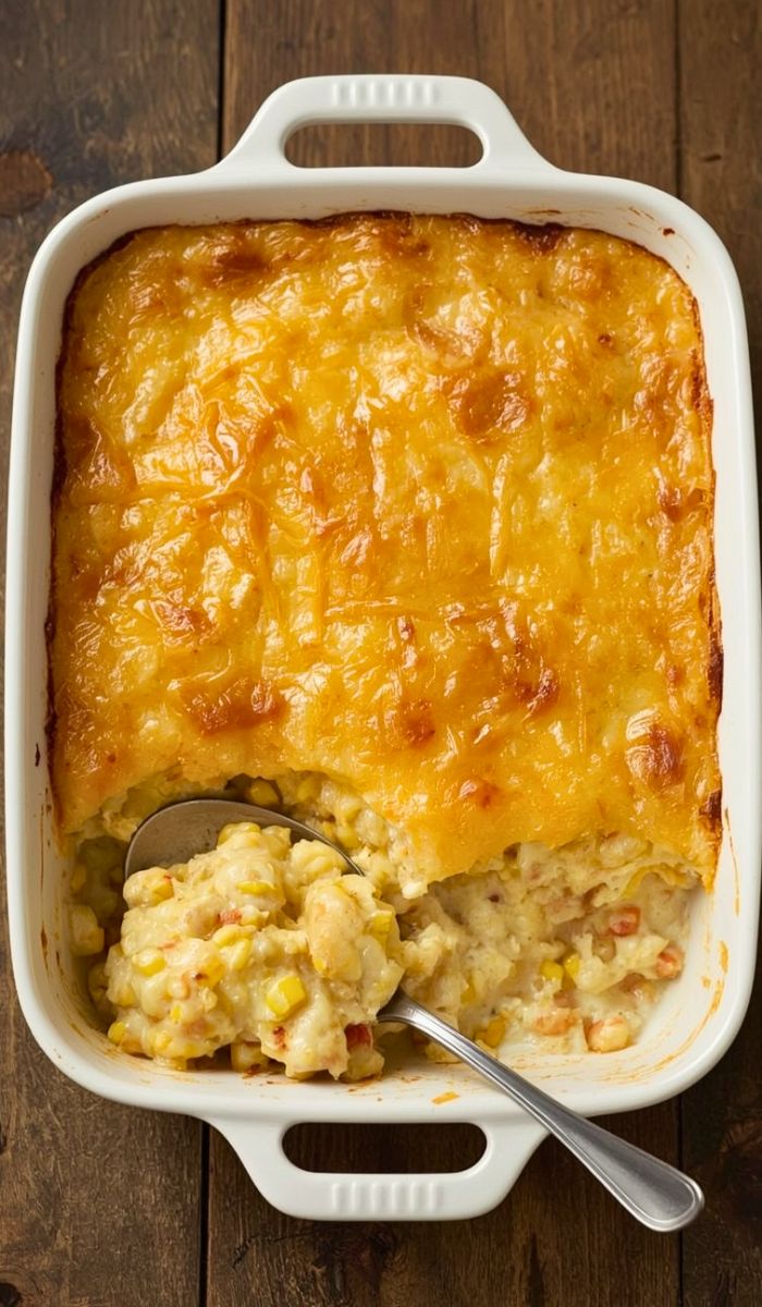 Cracker Barrel Corn Casserole Recipe - Bite Dive