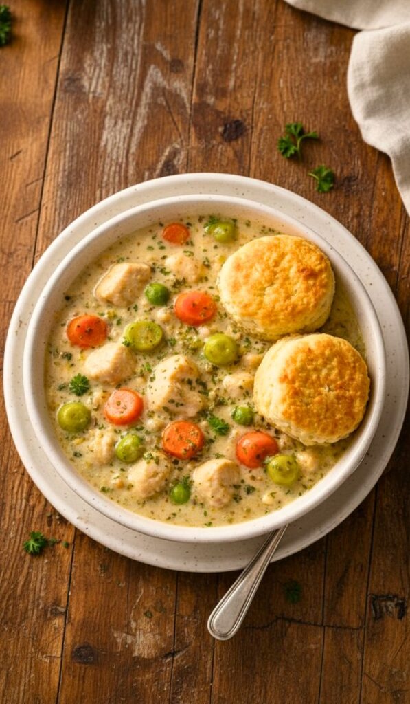 Ina Garten Chicken Stew and Biscuits Recipe - Bite Dive