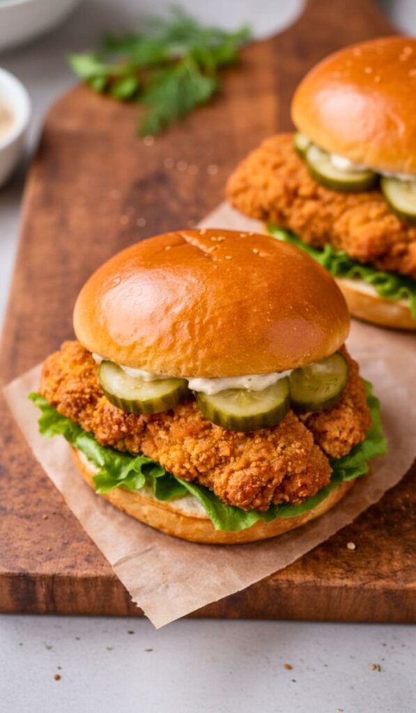 Ina Garten Fried Chicken Sandwiches Recipe - Bite Dive