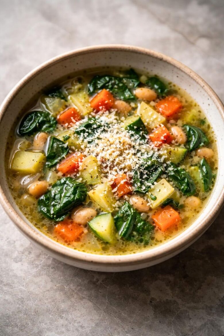 Zuppa Del Giorno Soup Recipe - Bite Dive